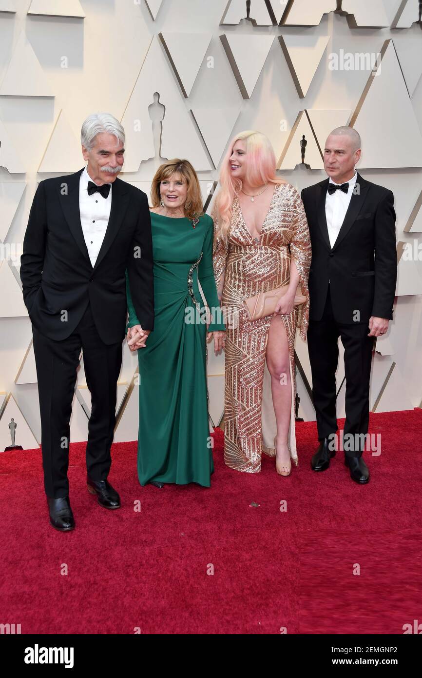 Sam Elliott walking on the red carpet at the 91st Academy Awards Oscars ...
