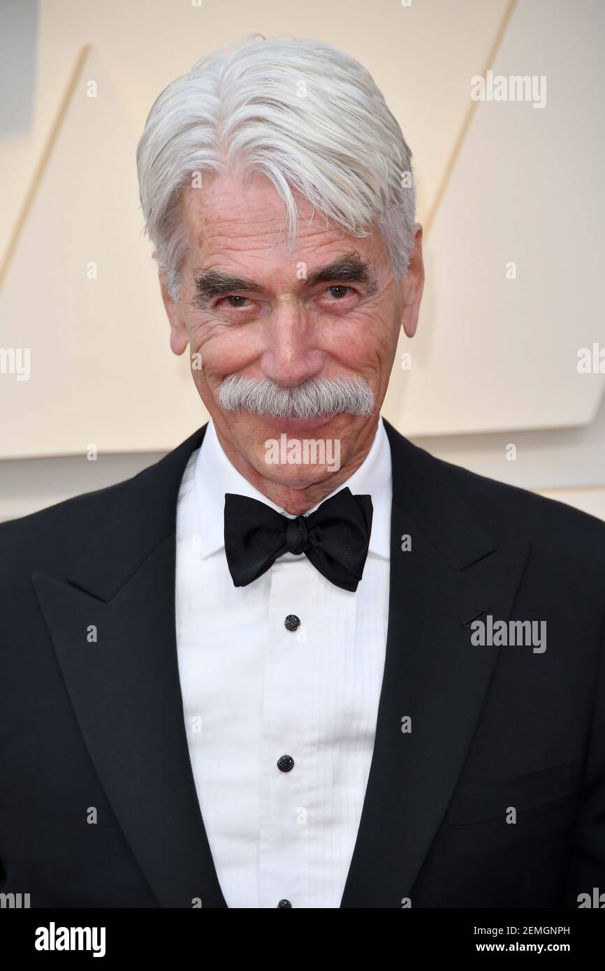 Sam Elliott walking on the red carpet at the 91st Academy Awards Oscars ...