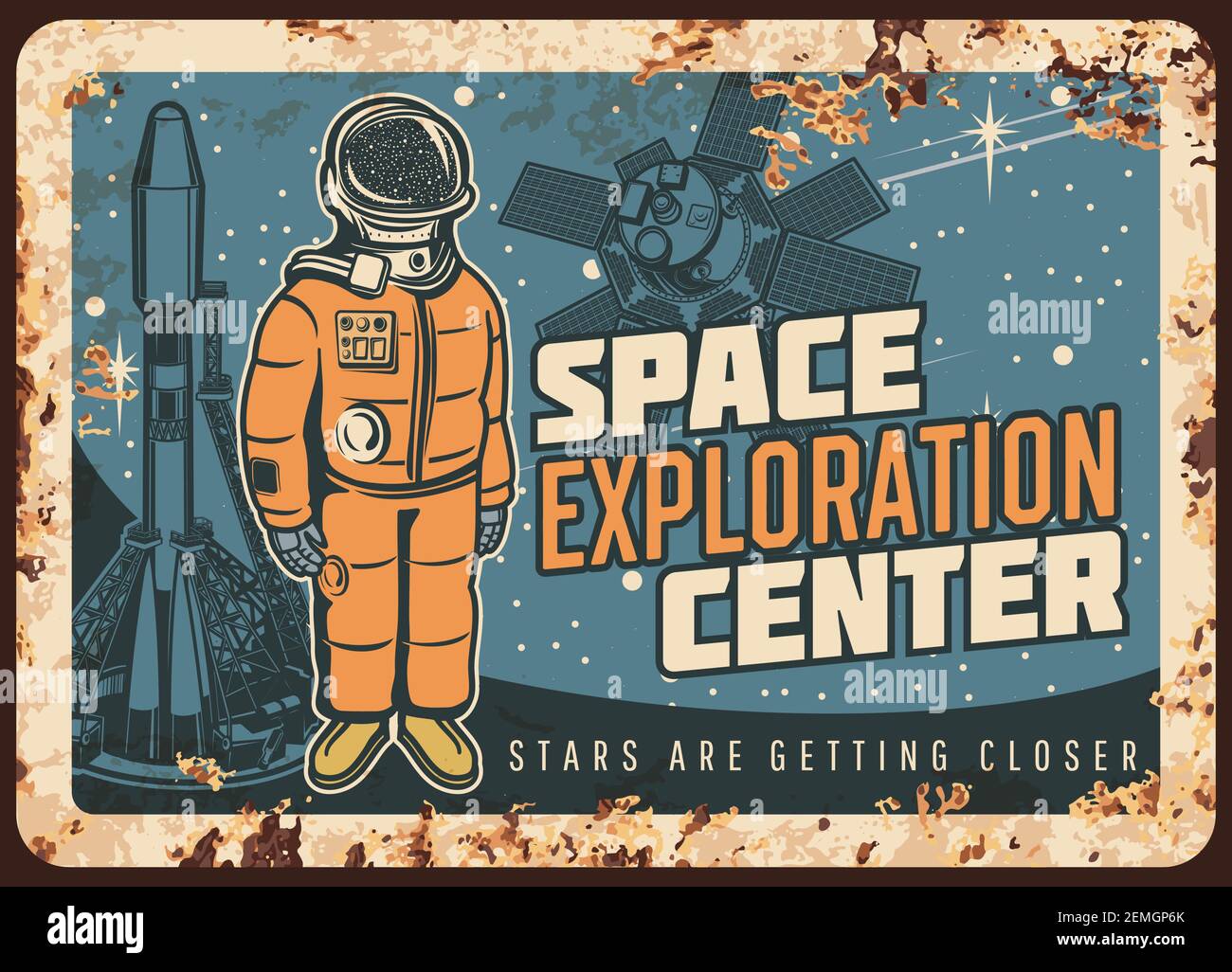 Nasa poster vintage Stock Vector Images - Alamy