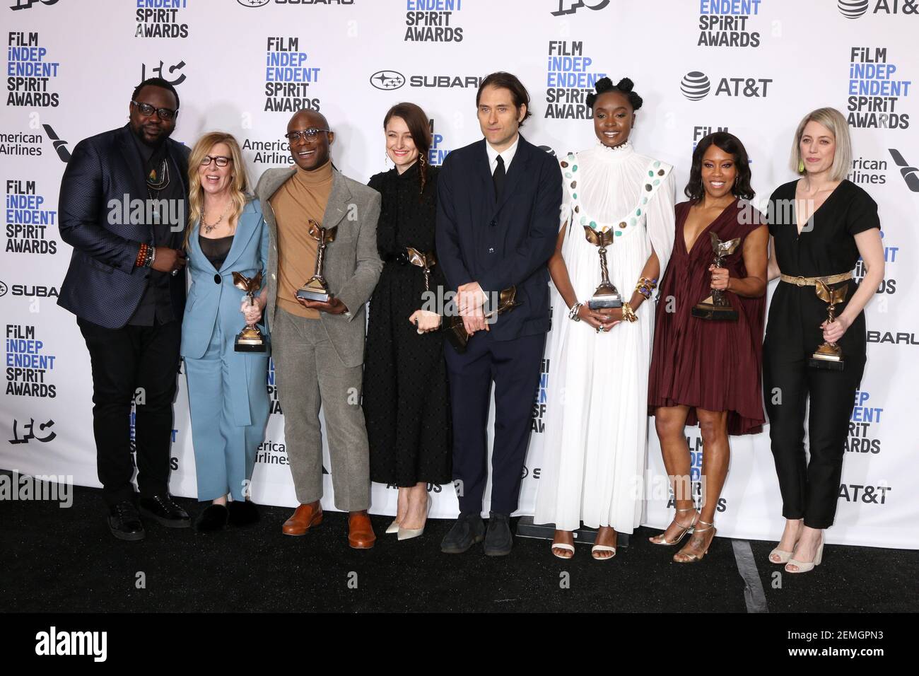 LOS ANGELES - FEB 23: Brian Tyree Henry, Dede Gardner, Barry Jenkins ...