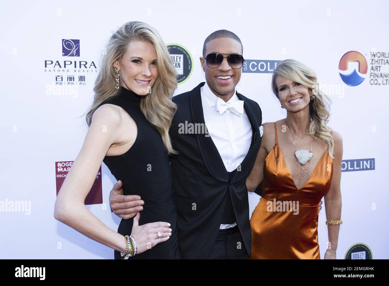 Dr. Erin Haskell, Jezian Moyet and Robert Mack attend the 4th Annual ...