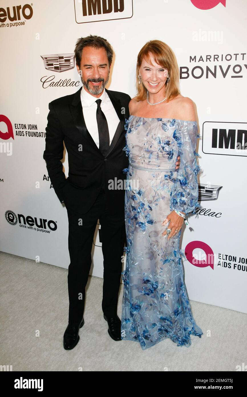 LOS ANGELES: CA - FEBRUARY 24: Eric McCormack and Janet McCormack at ...