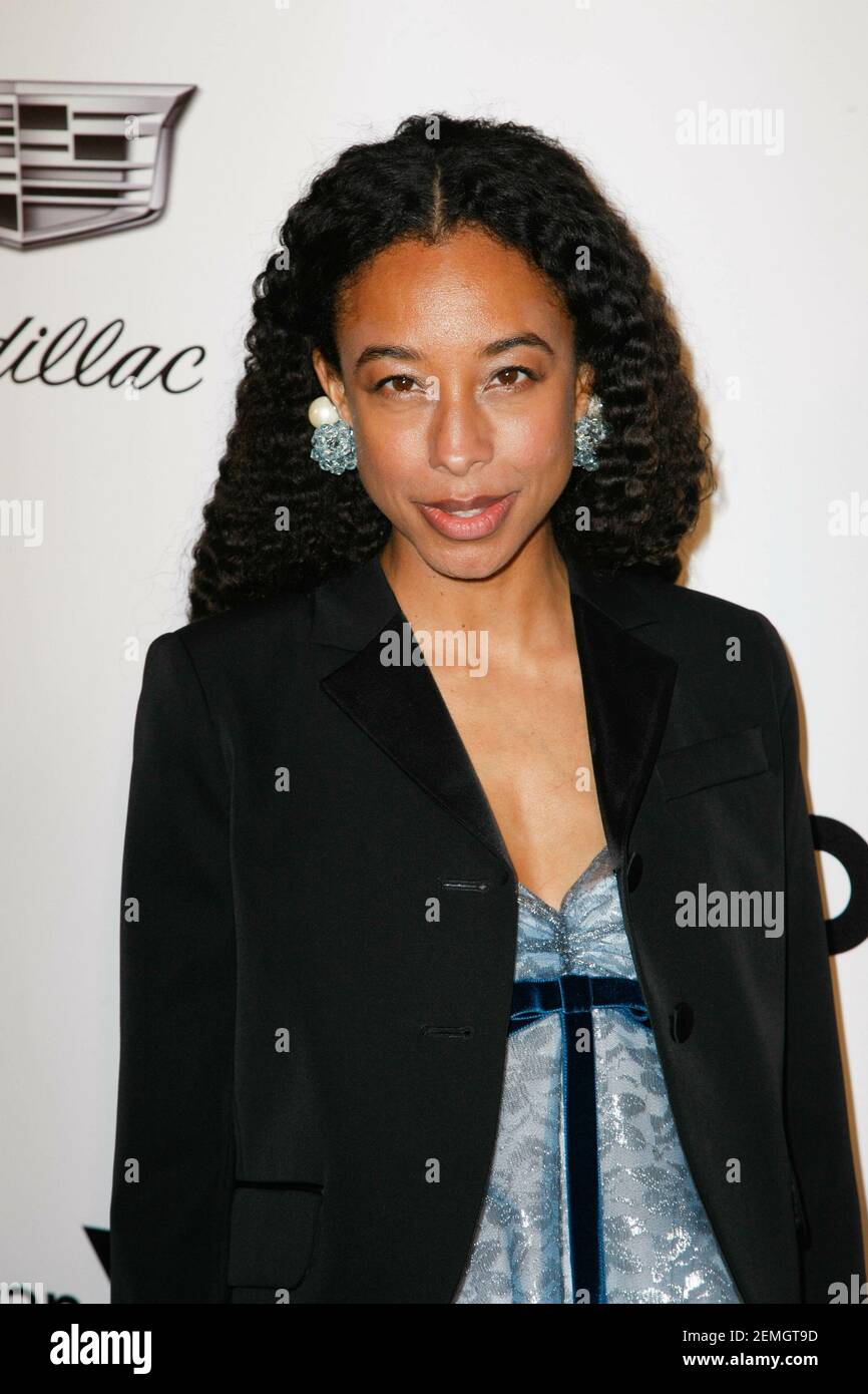 LOS ANGELES: CA - FEBRUARY 24: Corinne Bailey Rae at the Elton John ...