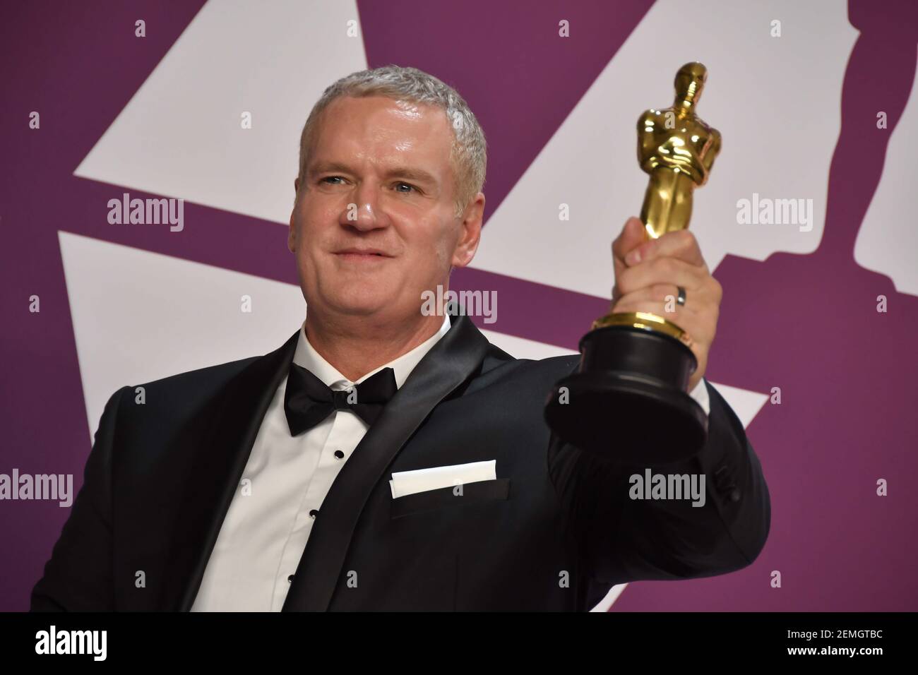 John Ottman, winner of Best Film Editing for 'Bohemian Rhapsody ...