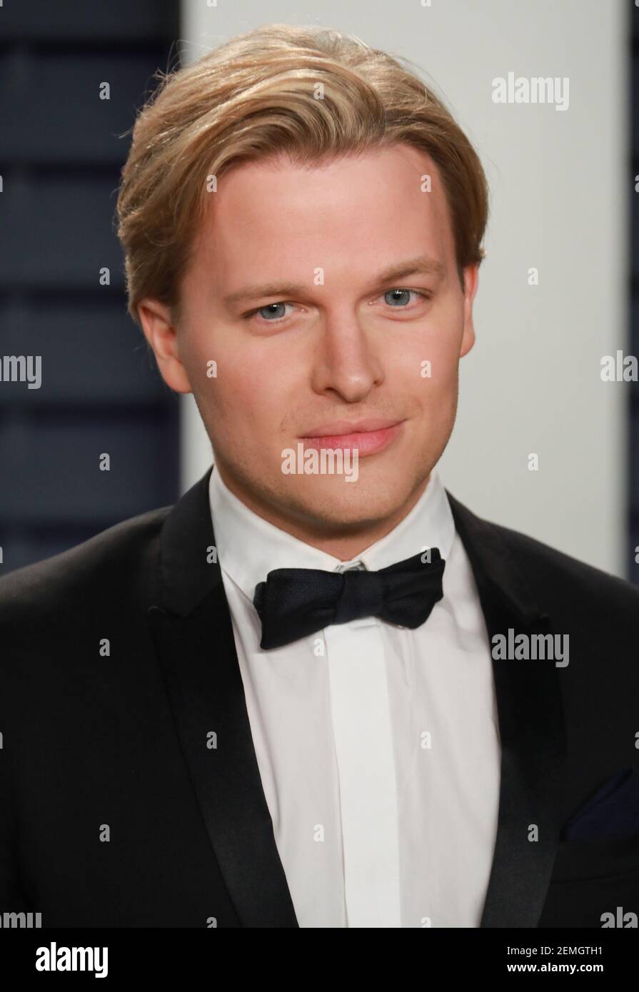 Ronan Farrow walking on the red carpet at the 2019 Vanity Fair Oscar ...