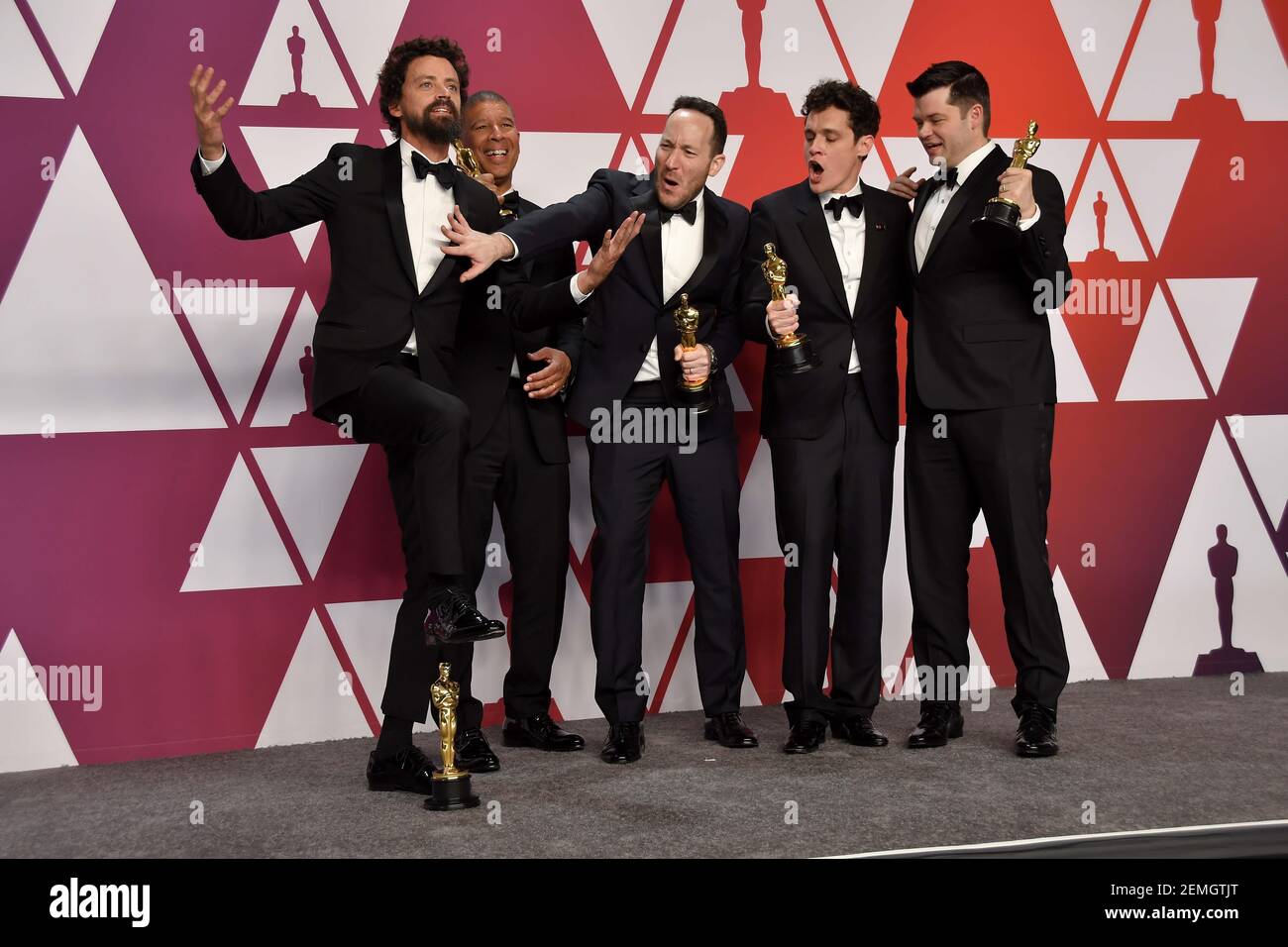 Bob Persichetti, Peter Ramsey, Rodney Rothman, Phil Lord, and ...