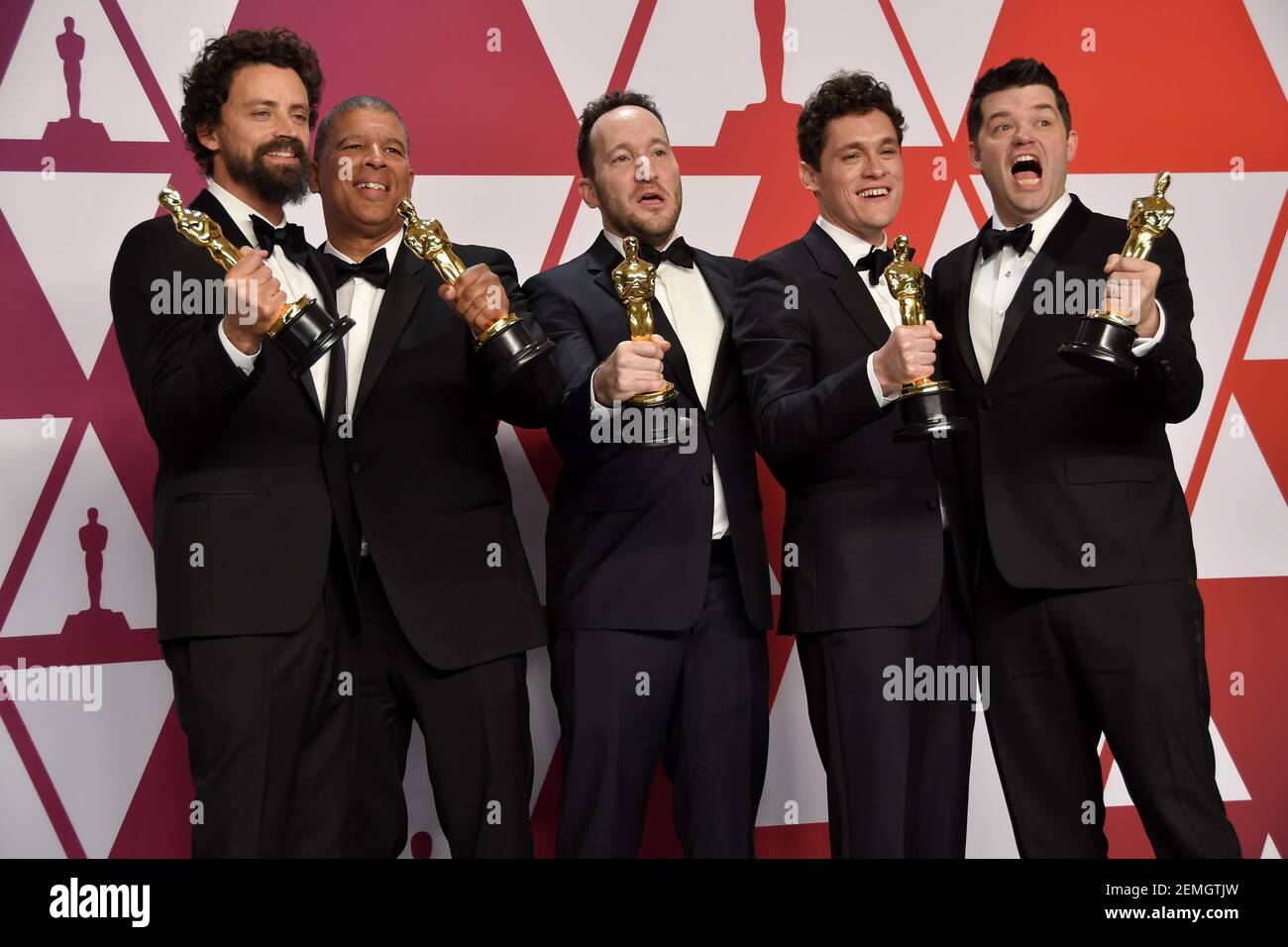 Bob Persichetti, Peter Ramsey, Rodney Rothman, Phil Lord, and ...