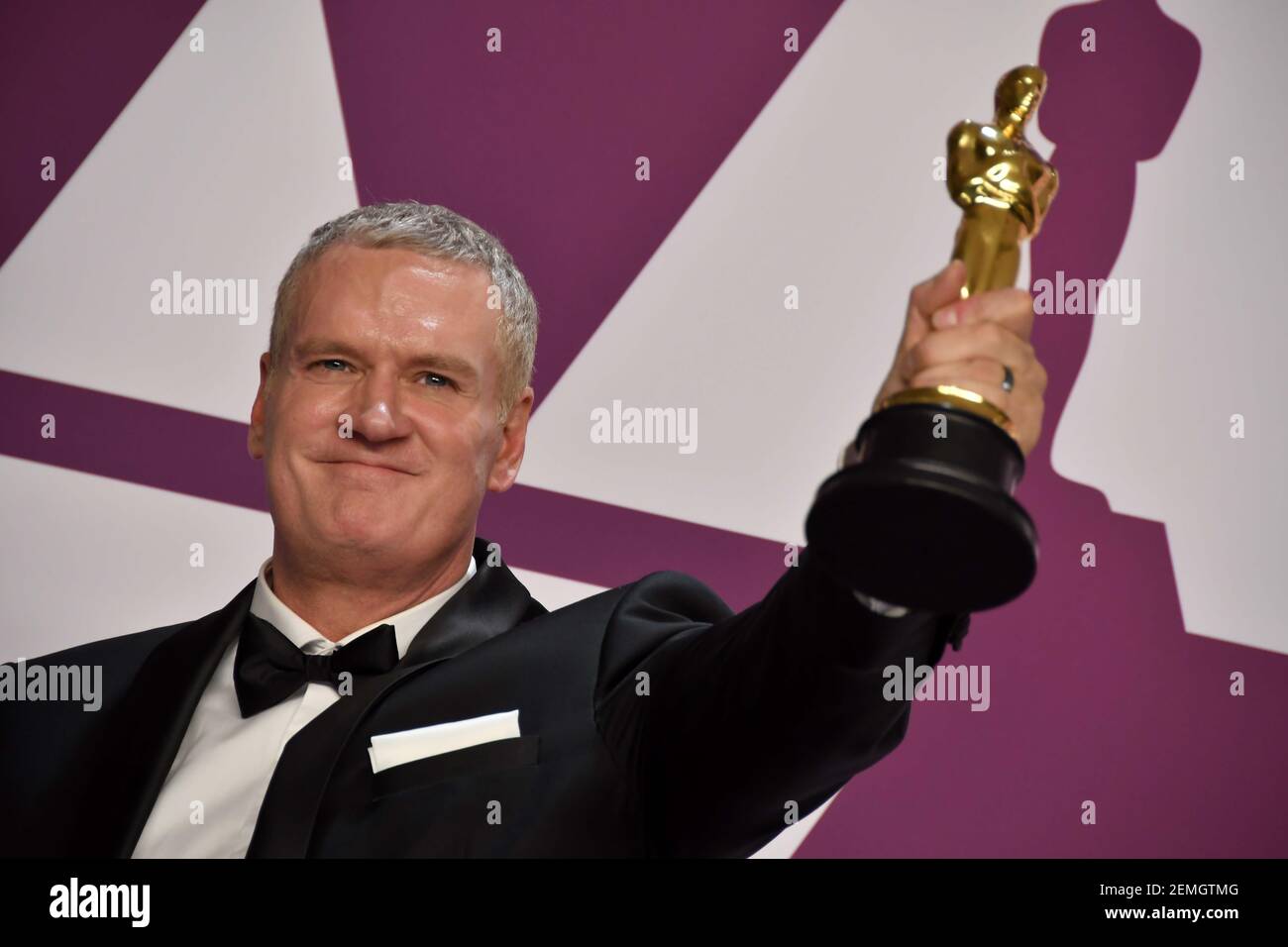 John Ottman, winner of Best Film Editing for 'Bohemian Rhapsody ...