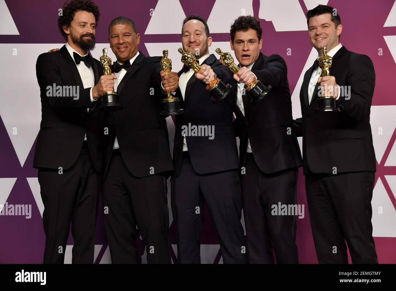 Bob Persichetti, Peter Ramsey, Rodney Rothman, Phil Lord, and ...