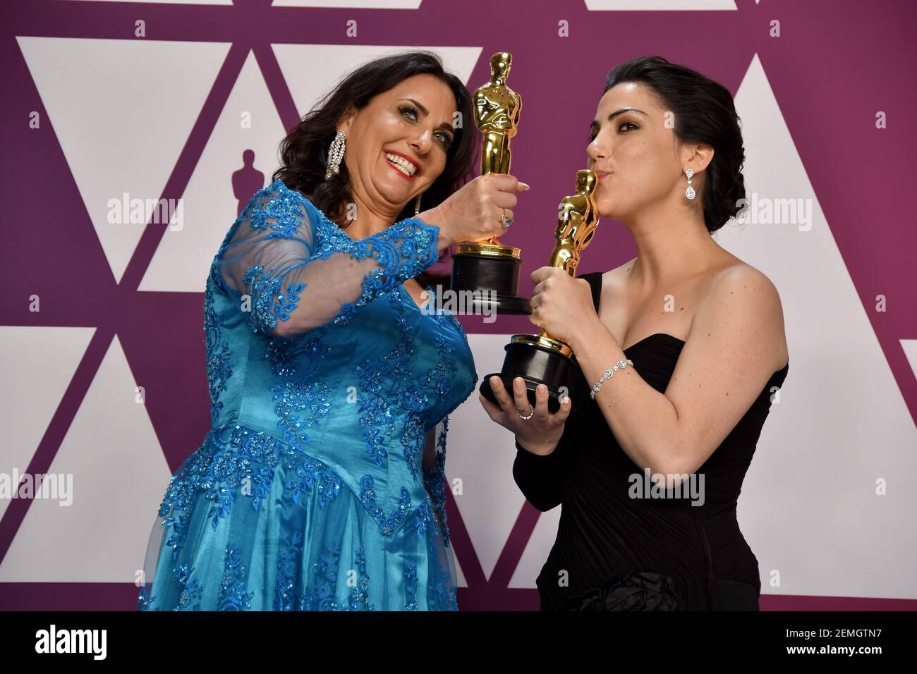 Melissa Berton and Rayka Zehtabchi winners Best Documentary (Short ...