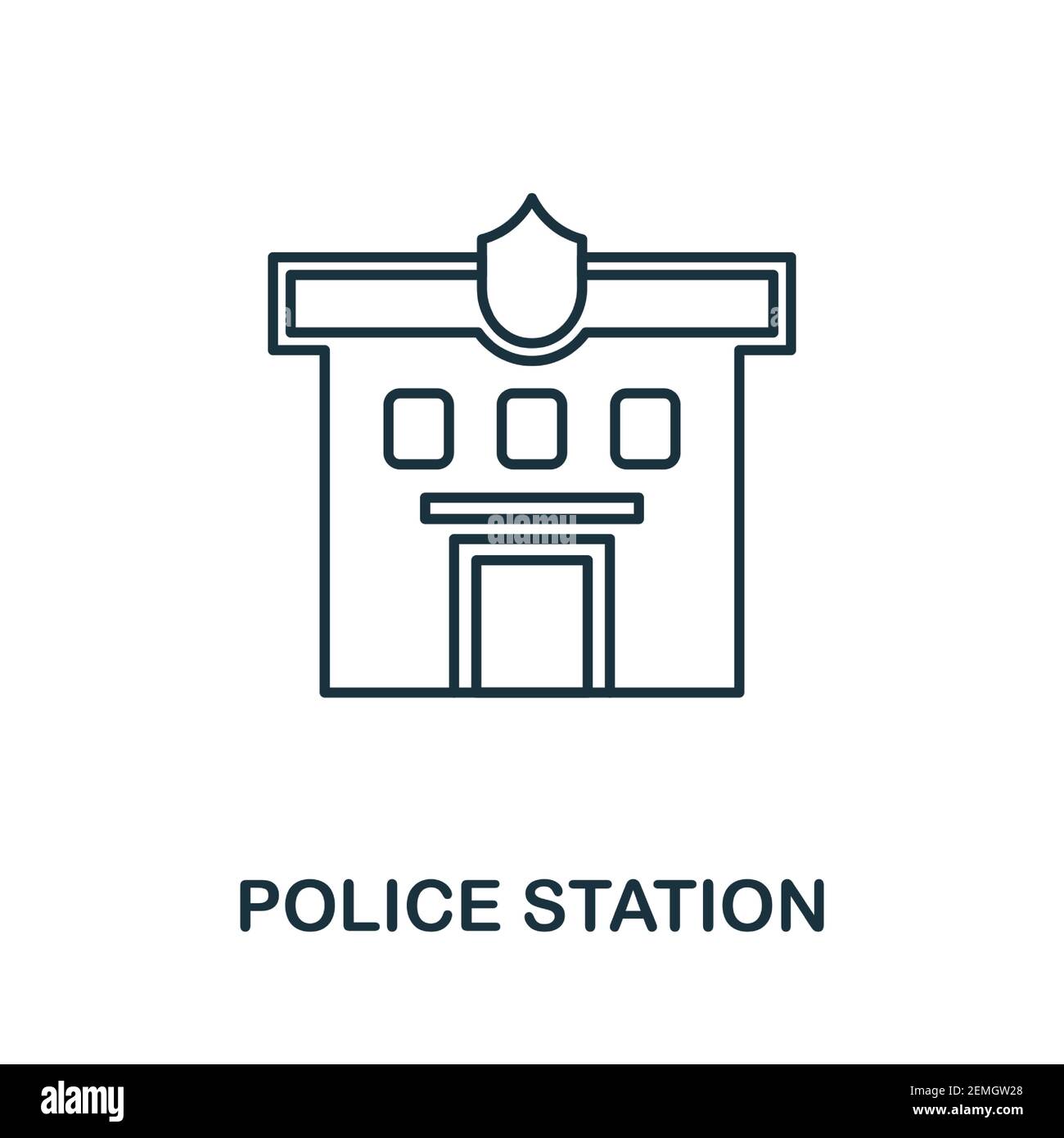 Police Station Templates To Cut