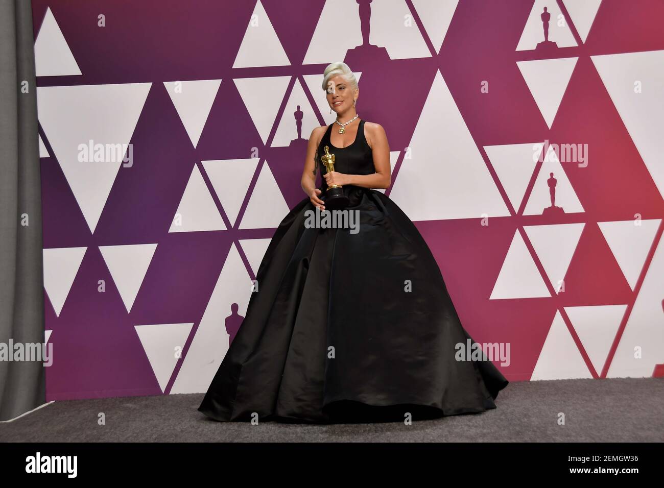 Lady Gaga, winner of Best Original Song for 'Shallow' from 'A Star is ...