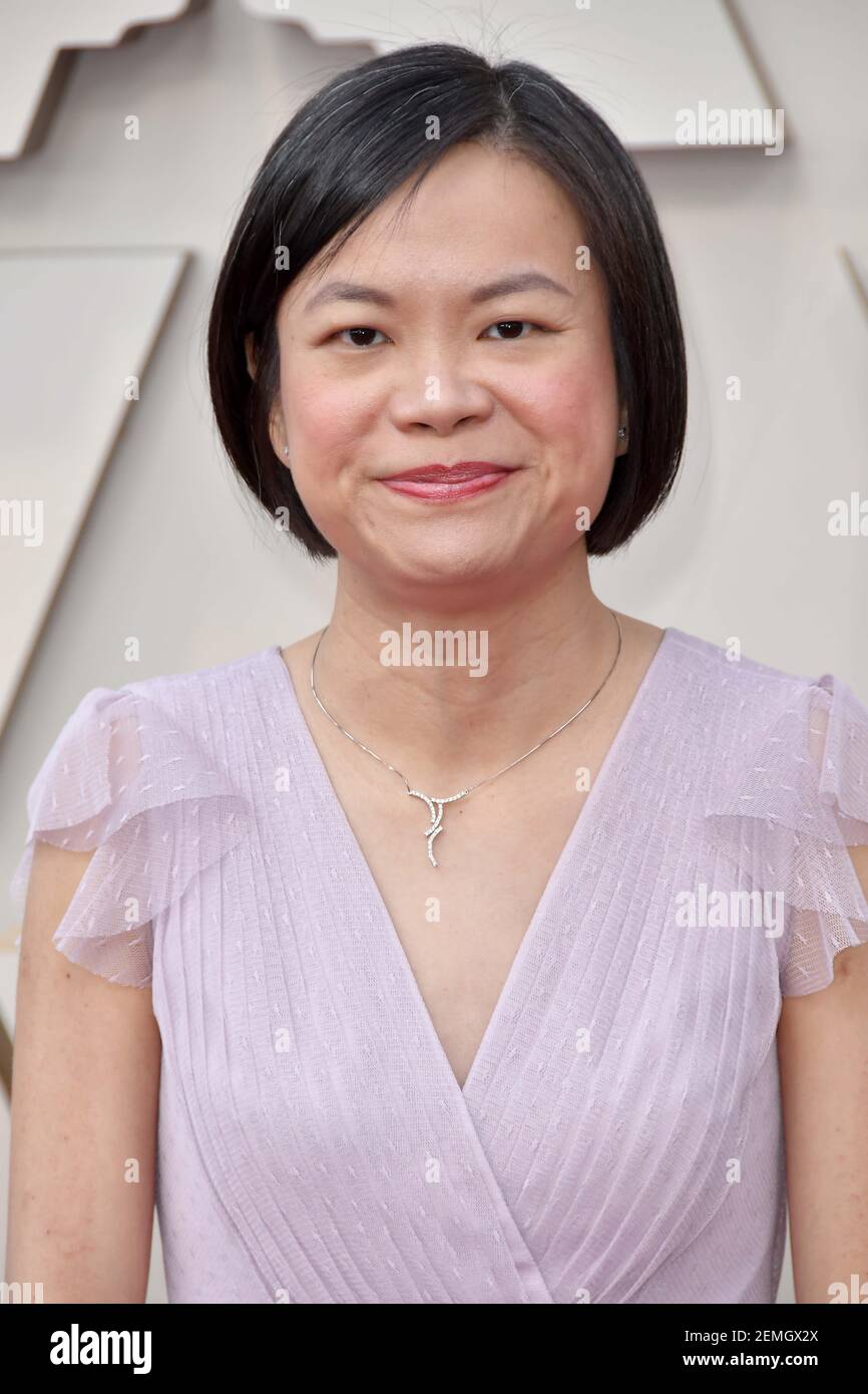 Ai-Ling Lee walking on the red carpet at the 91st Academy Awards Oscars ...