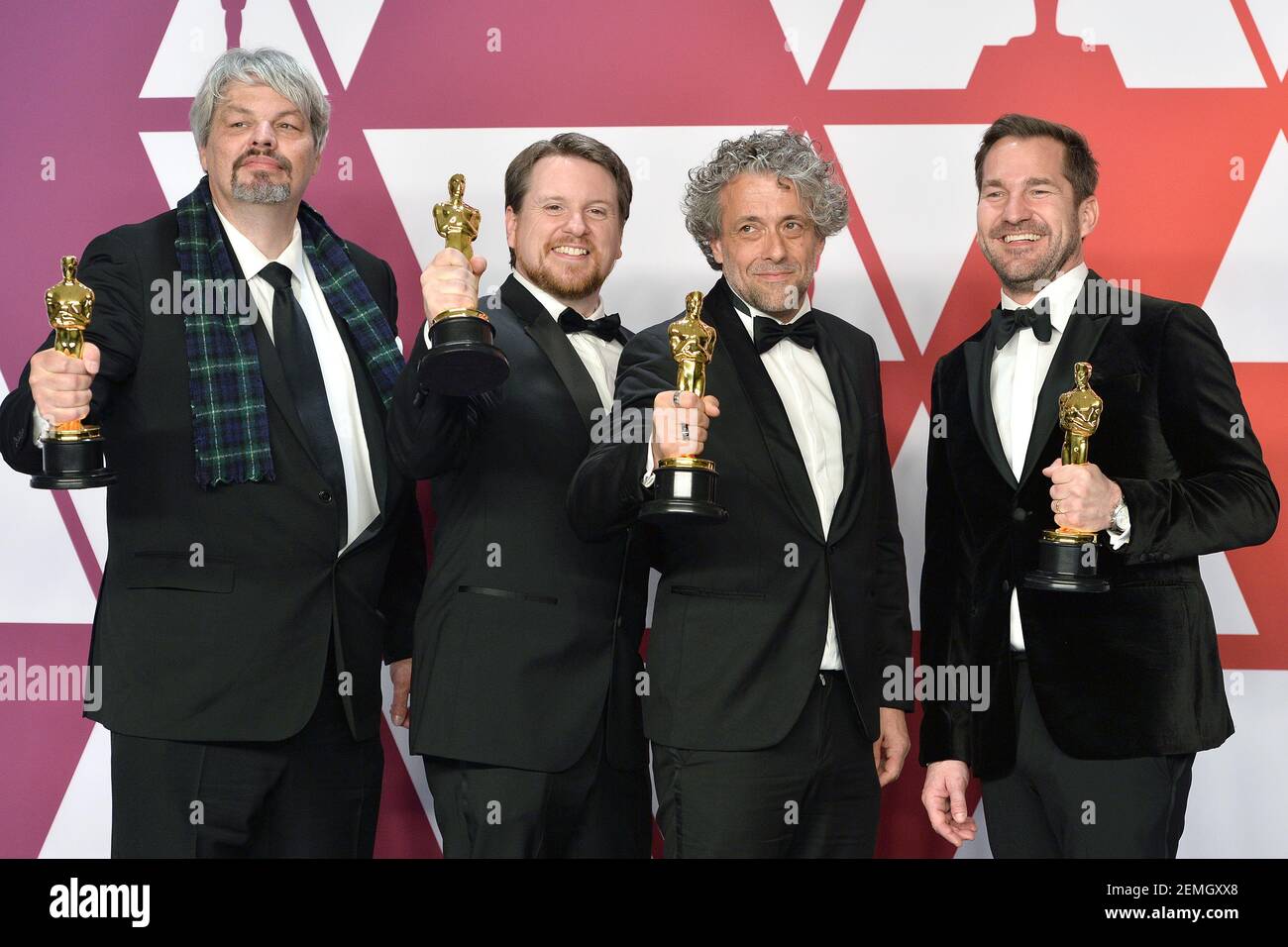 (L-R) Ian Hunter, J.D. Schwalm, Paul Lambert, and Tristan Myles ...