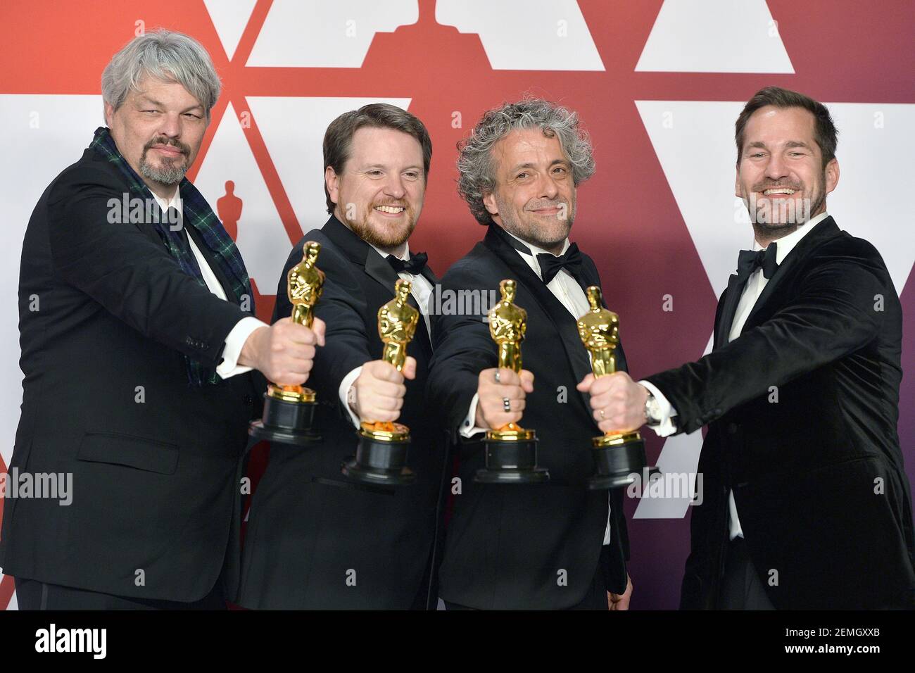 (L-R) Ian Hunter, J.D. Schwalm, Paul Lambert, and Tristan Myles ...