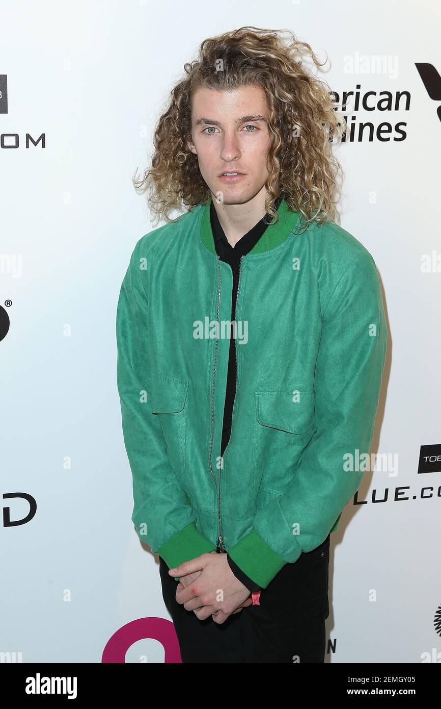 Austin Gain attends the 27th Annual Elton John AIDS Foundation Academy ...