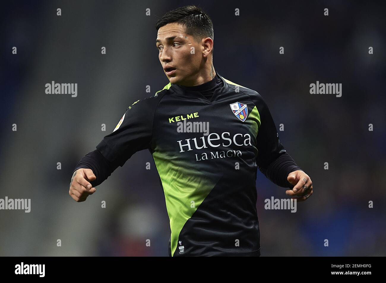 Chimy Avila of SD Huesca during the match between RCD Espanyol vs SD ...