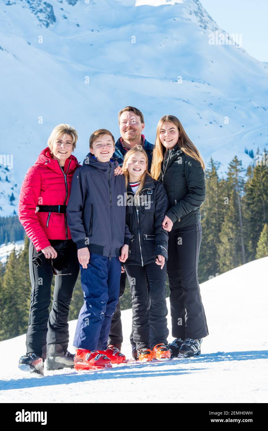 Prince Constantijn, Princess Laurentien and their children, Countess ...