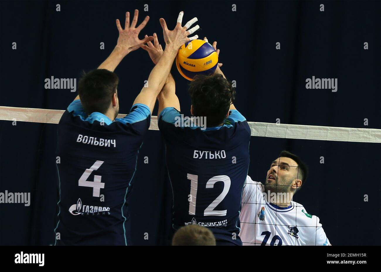 Russian Volleyball Men's Cup. Super League. 22th tour. "Nova" (Samara ...