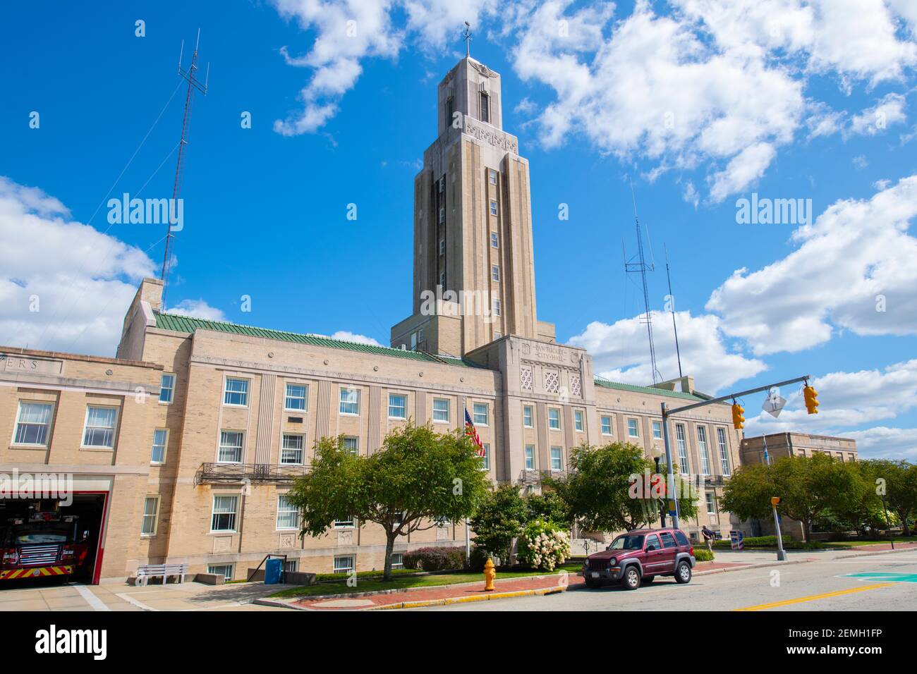 Historic downtown pawtucket ri hi-res stock photography and images - Alamy