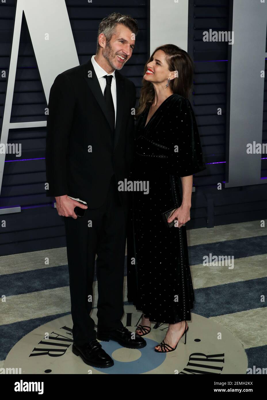 BEVERLY HILLS, LOS ANGELES, CA, USA - FEBRUARY 24: David Benioff and ...