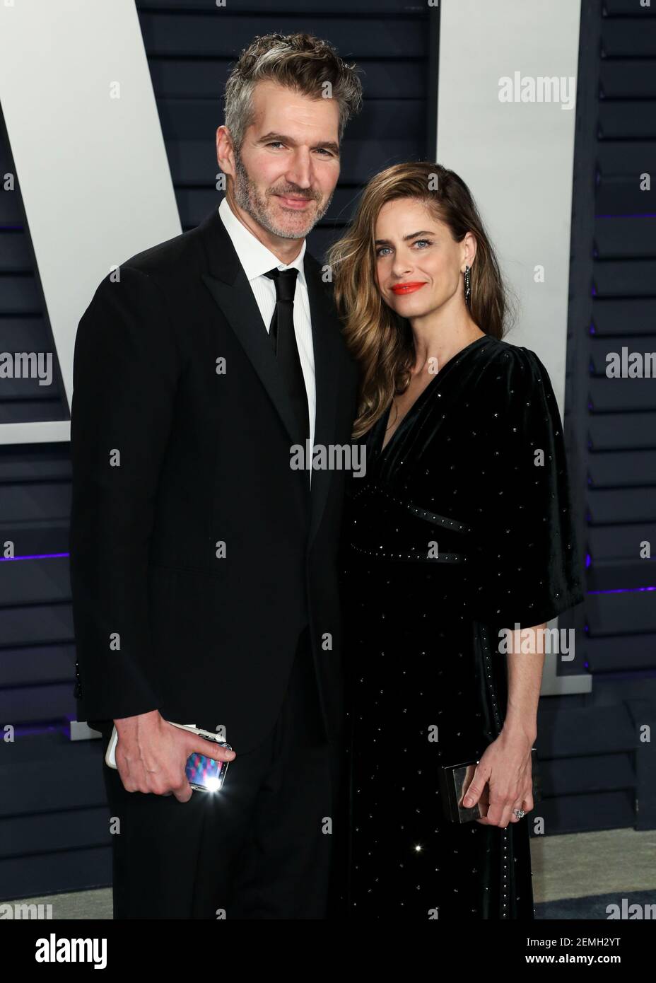 BEVERLY HILLS, LOS ANGELES, CA, USA - FEBRUARY 24: David Benioff and ...