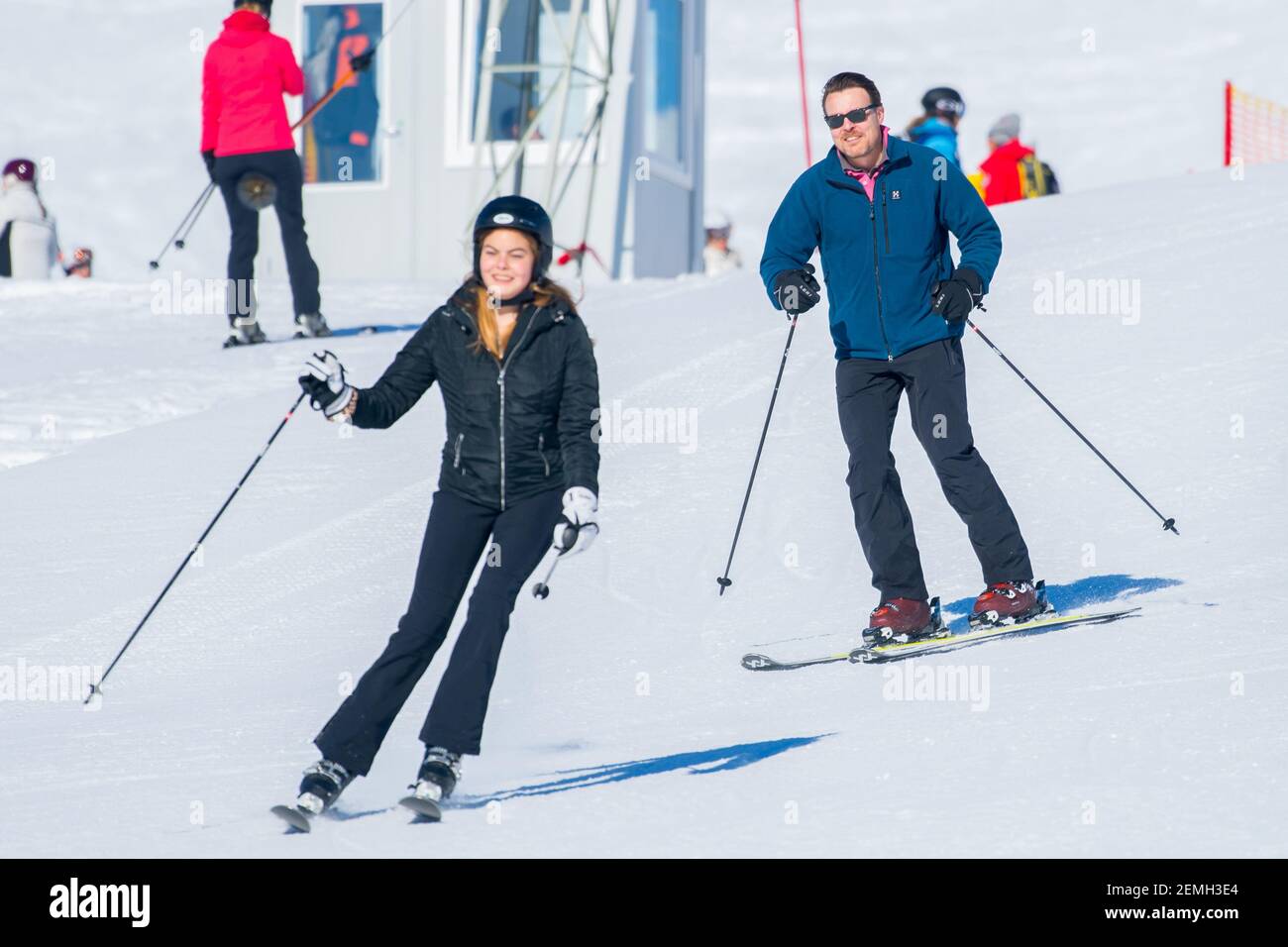 Prince Constantijn and Countess Eloise during the annual winter Royal ...