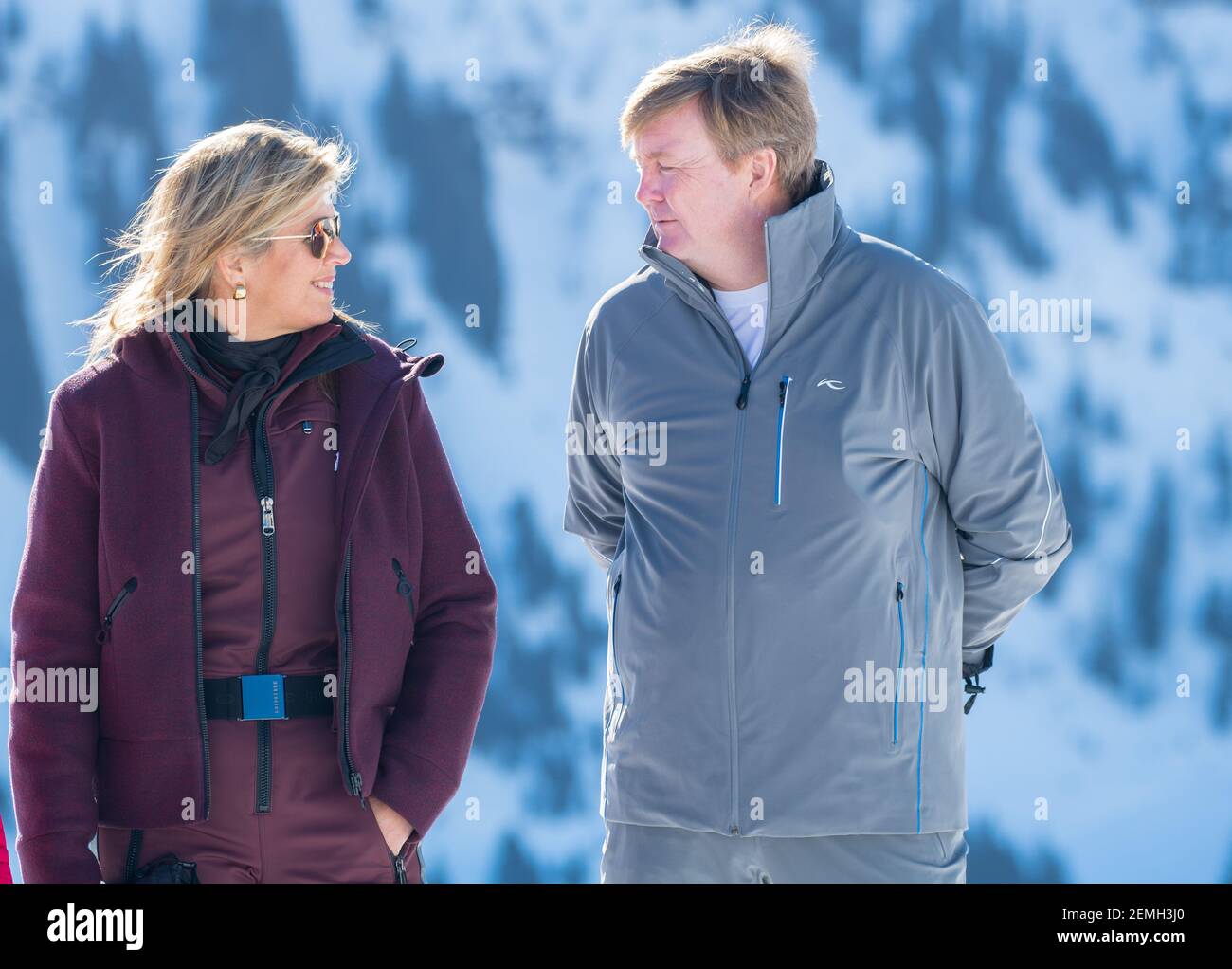 King Willem-Alexander and Queen Maxima during the annual winter Royal ...