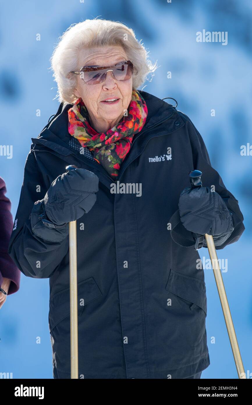 Princess Beatrix during the annual winter Royal photoc?all at the ...