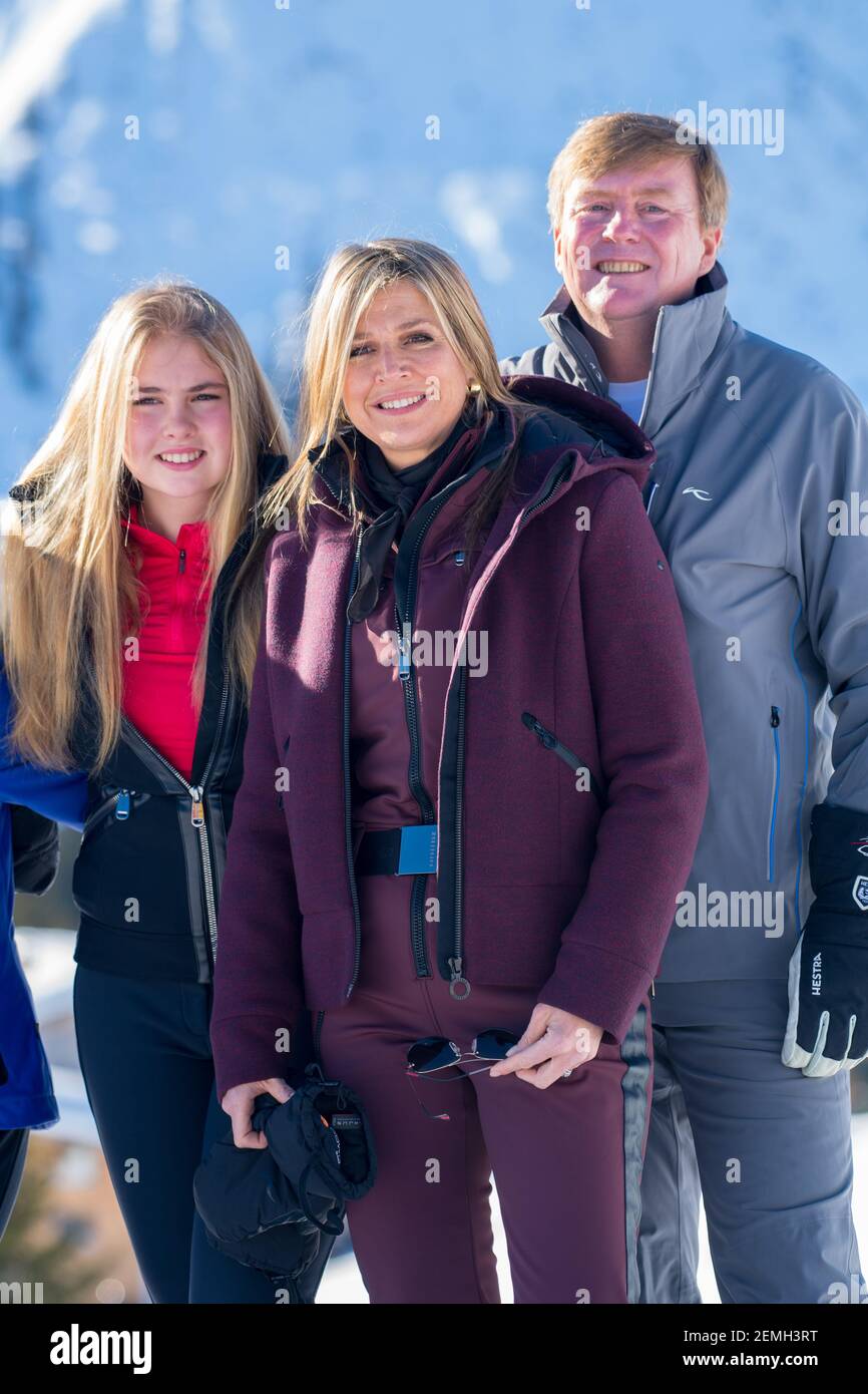 King Willem-Alexander, Queen Maxima and Princess Amalia during the ...