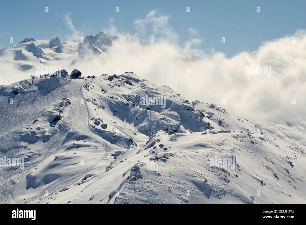 Mountains in french alps hi-res stock photography and images - Alamy
