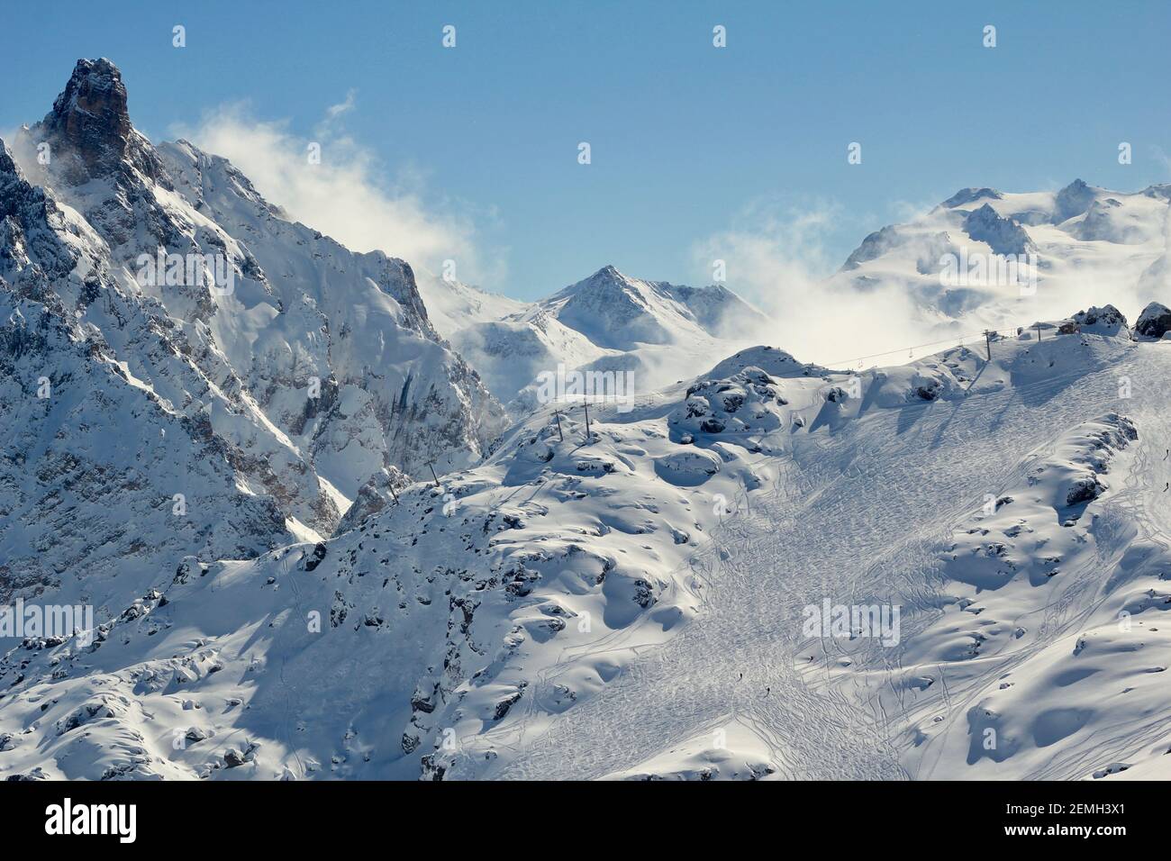 Mountains in french alps hi-res stock photography and images - Alamy