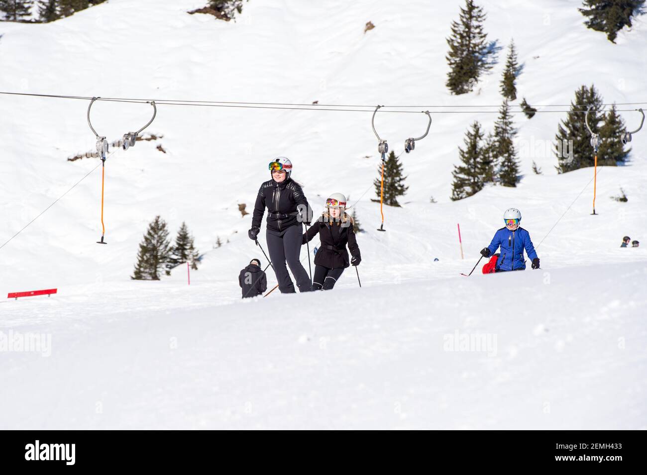 Princess Amalia, Princess Alexia, Princess Ariane during the annual ...