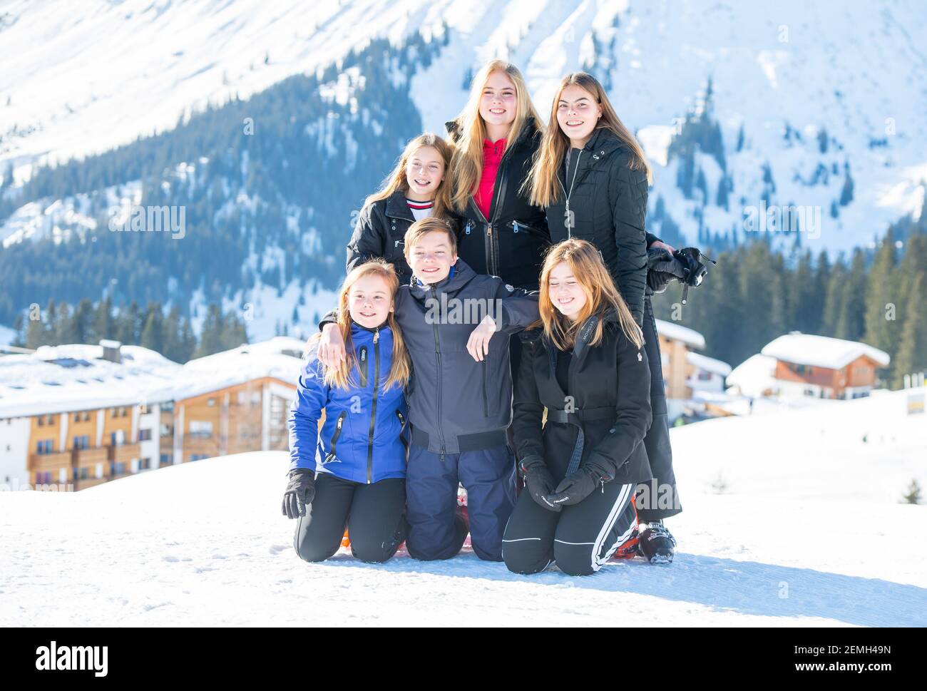 Princess Amalia, Princess Alexia, Princess Ariane, Countess Eliose ...