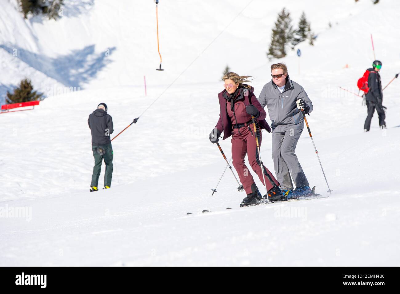 King Willem-Alexander, Queen Maxima during the annual winter Royal ...