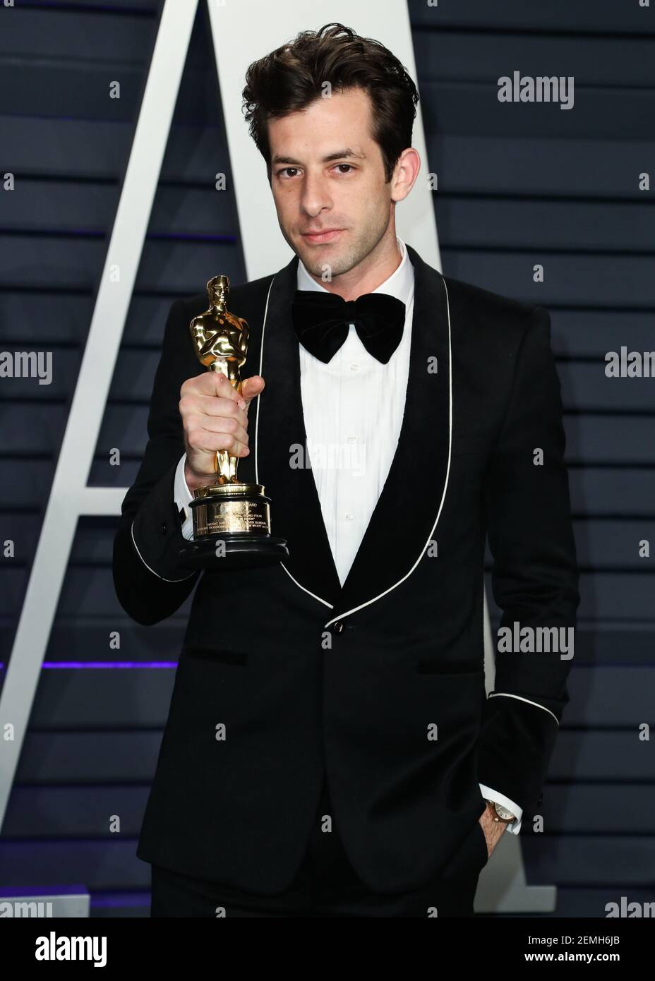 BEVERLY HILLS, LOS ANGELES, CA, USA - FEBRUARY 24: Mark Ronson arrives ...