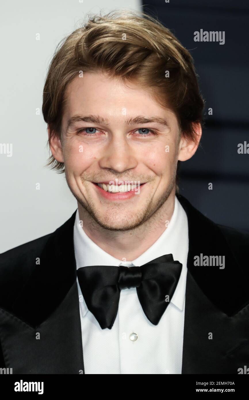 BEVERLY HILLS, LOS ANGELES, CA, USA - FEBRUARY 24: Joe Alwyn arrives at ...