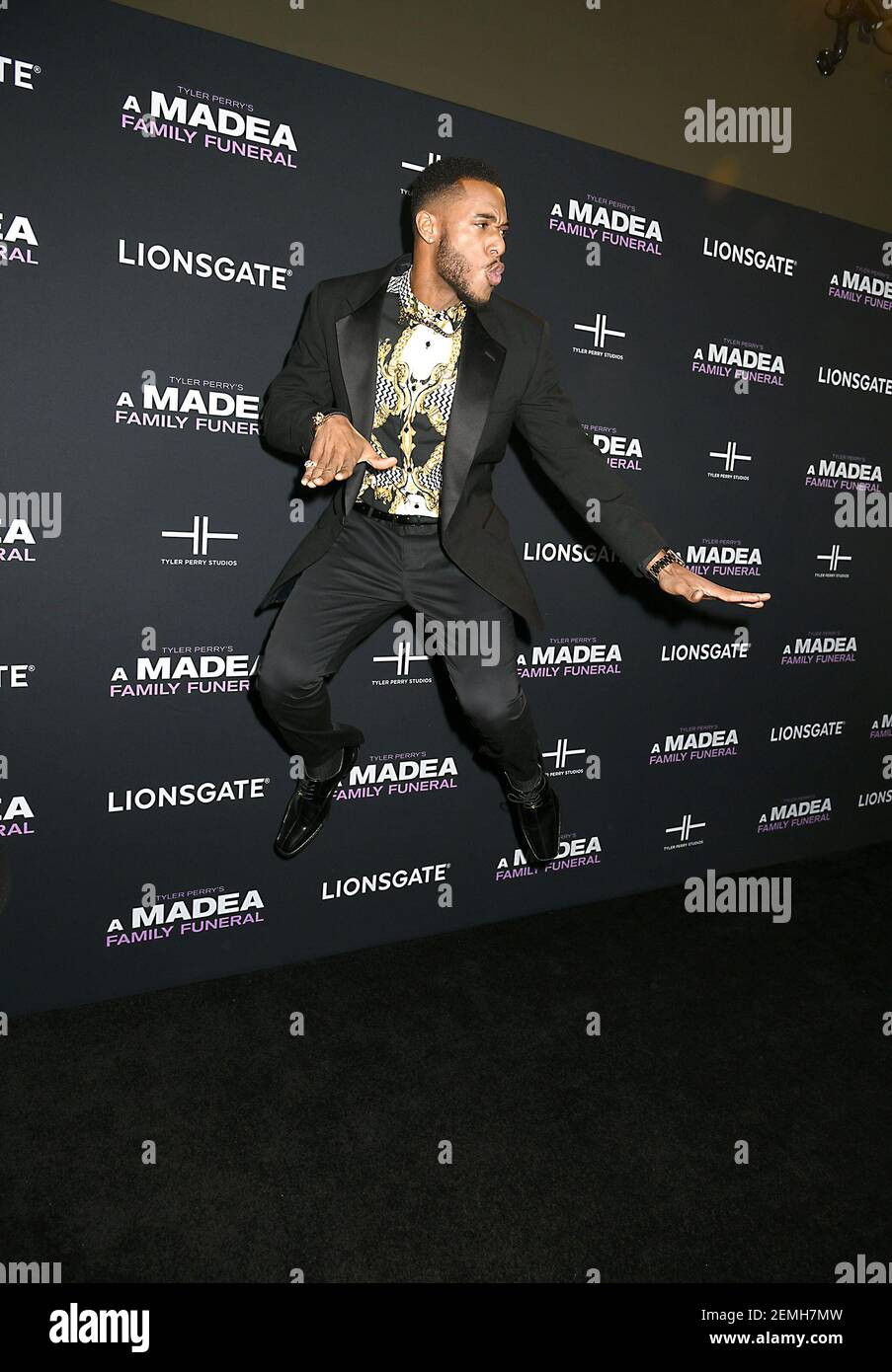 actor from the movie, Courtney Burrell attends Tyler Perry's "A Madea ...