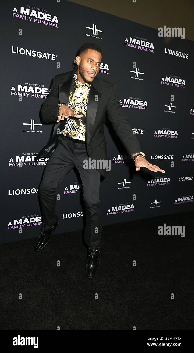 actor from the movie, Courtney Burrell attends Tyler Perry's "A Madea ...