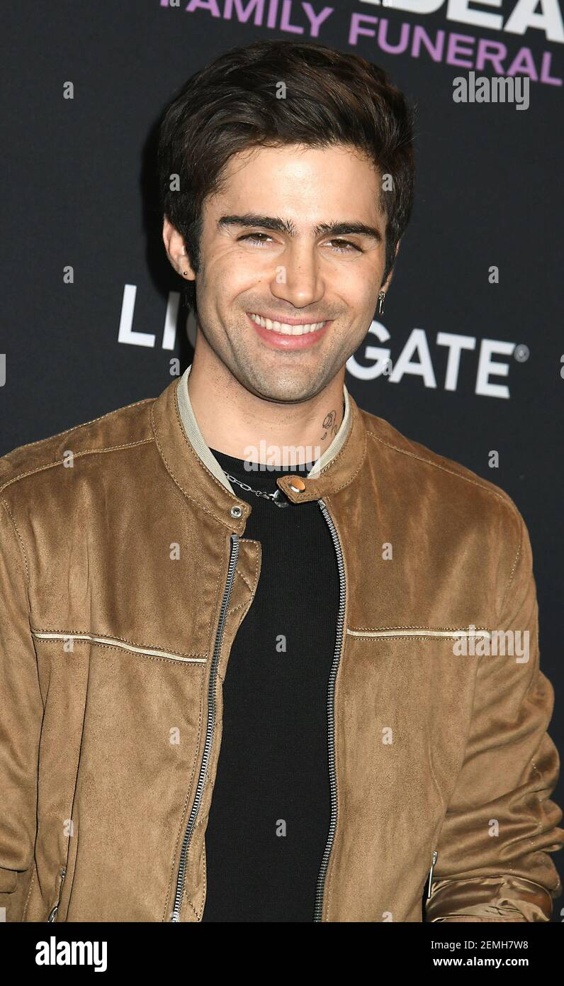 Max Ehrich attends Tyler Perry's "A Madea Family Funeral" New York ...