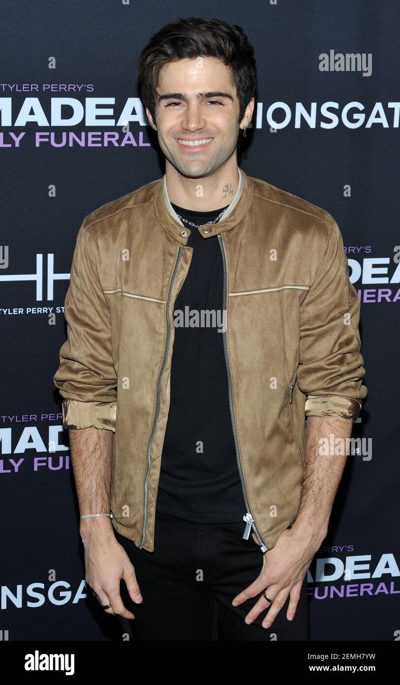 Actor Max Ehrich attends the NY special screening of Tyler Perry's A ...