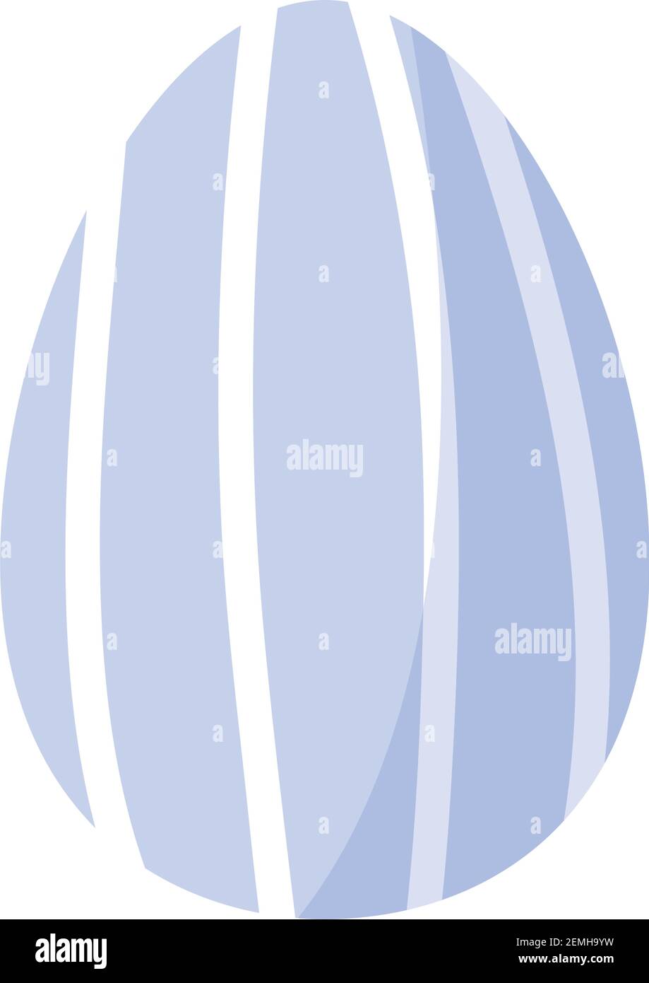 easter egg stripes decoration isolated Stock Vector Image & Art - Alamy