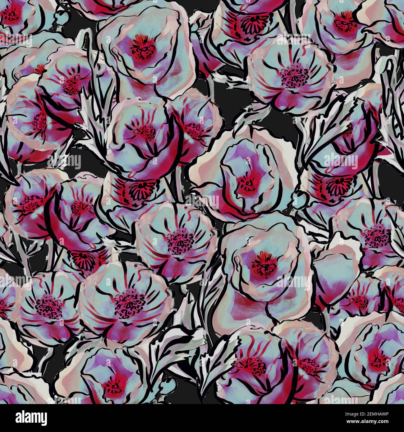 Dusty pink flowers hi-res stock photography and images - Alamy