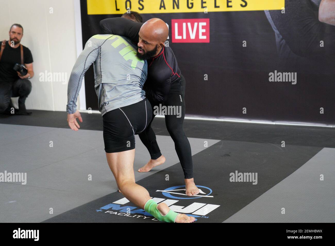 Demetrious Johnson during ONE Championship Open Workout held at Clube ...