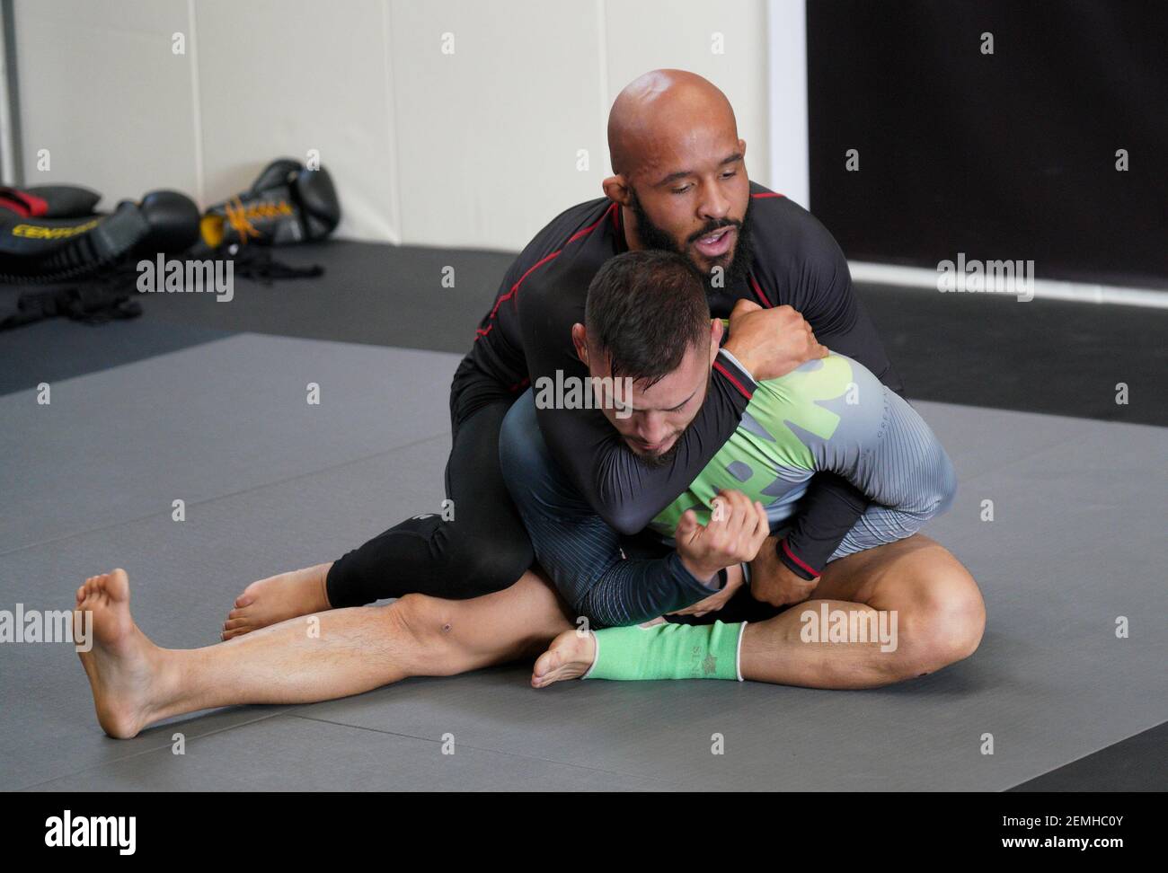 Demetrious Johnson during ONE Championship Open Workout held at Clube ...