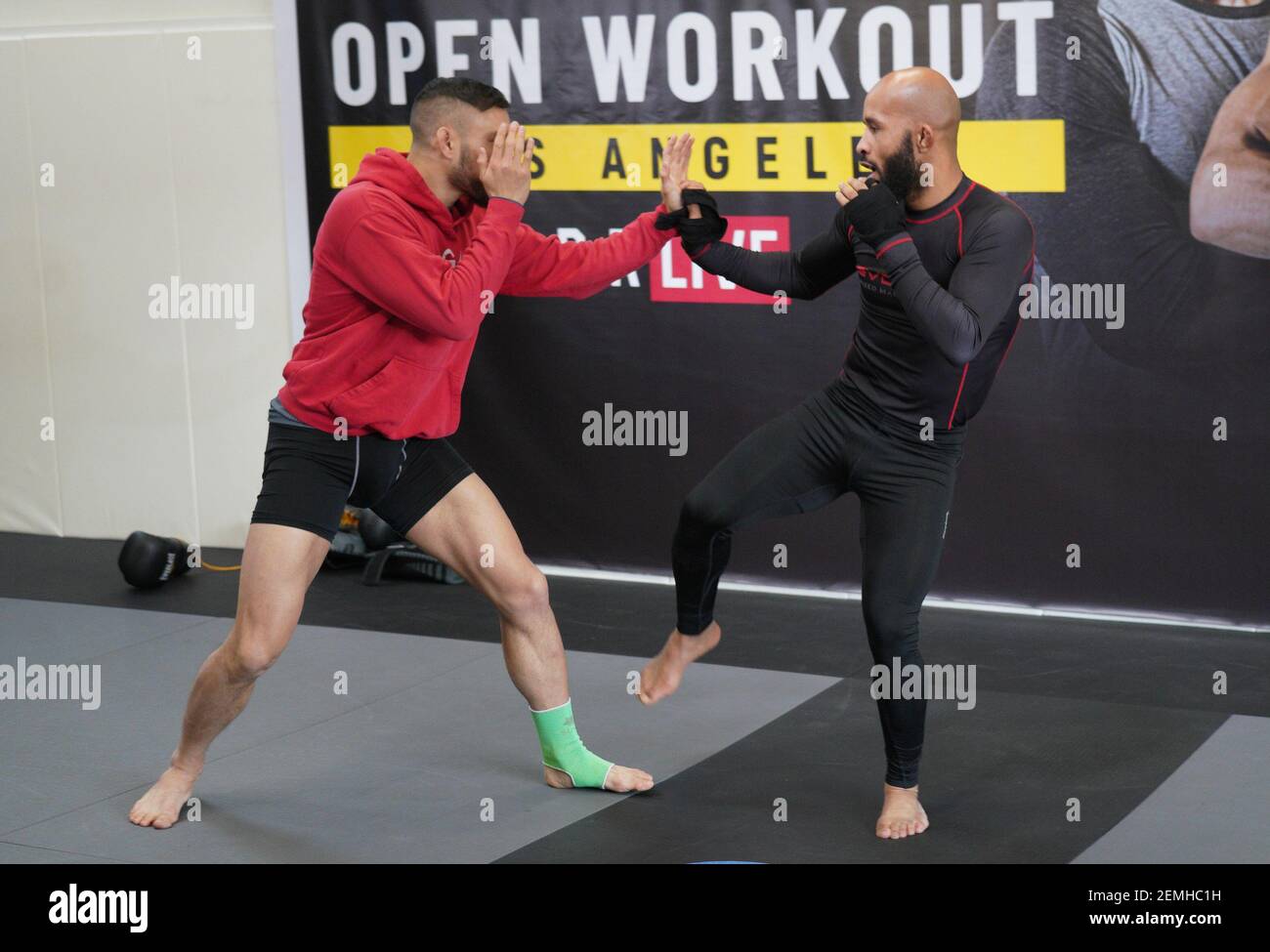 Demetrious Johnson during ONE Championship Open Workout held at Clube ...