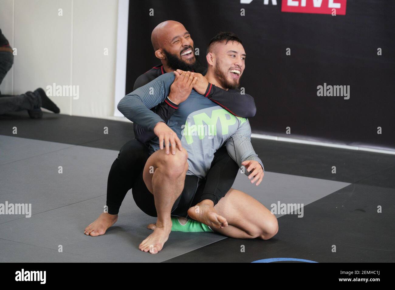 Demetrious Johnson during ONE Championship Open Workout held at Clube ...