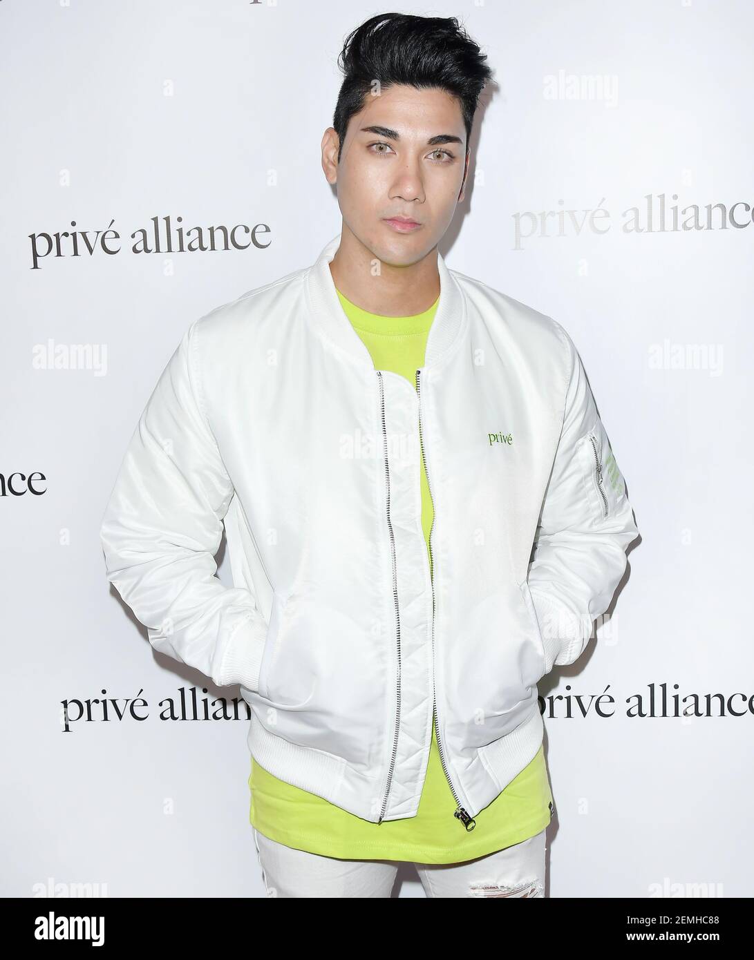 Chris Baris arrives at the Prive? Alliance Ready-To-Wear Fashion ...