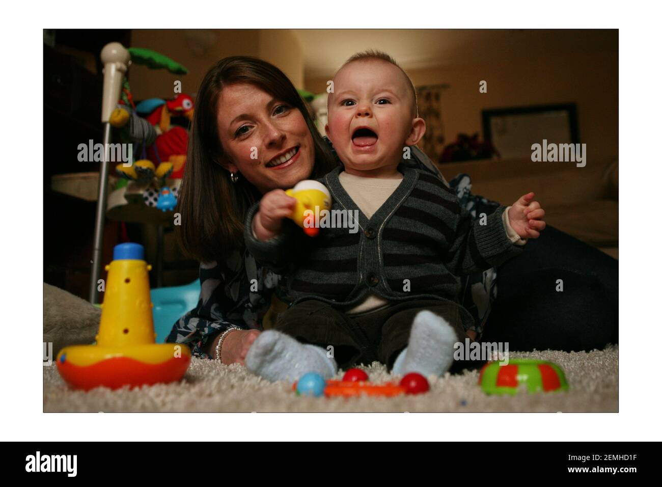 Dee Stanley and son Finlay at home in west Londonphotograph by David ...