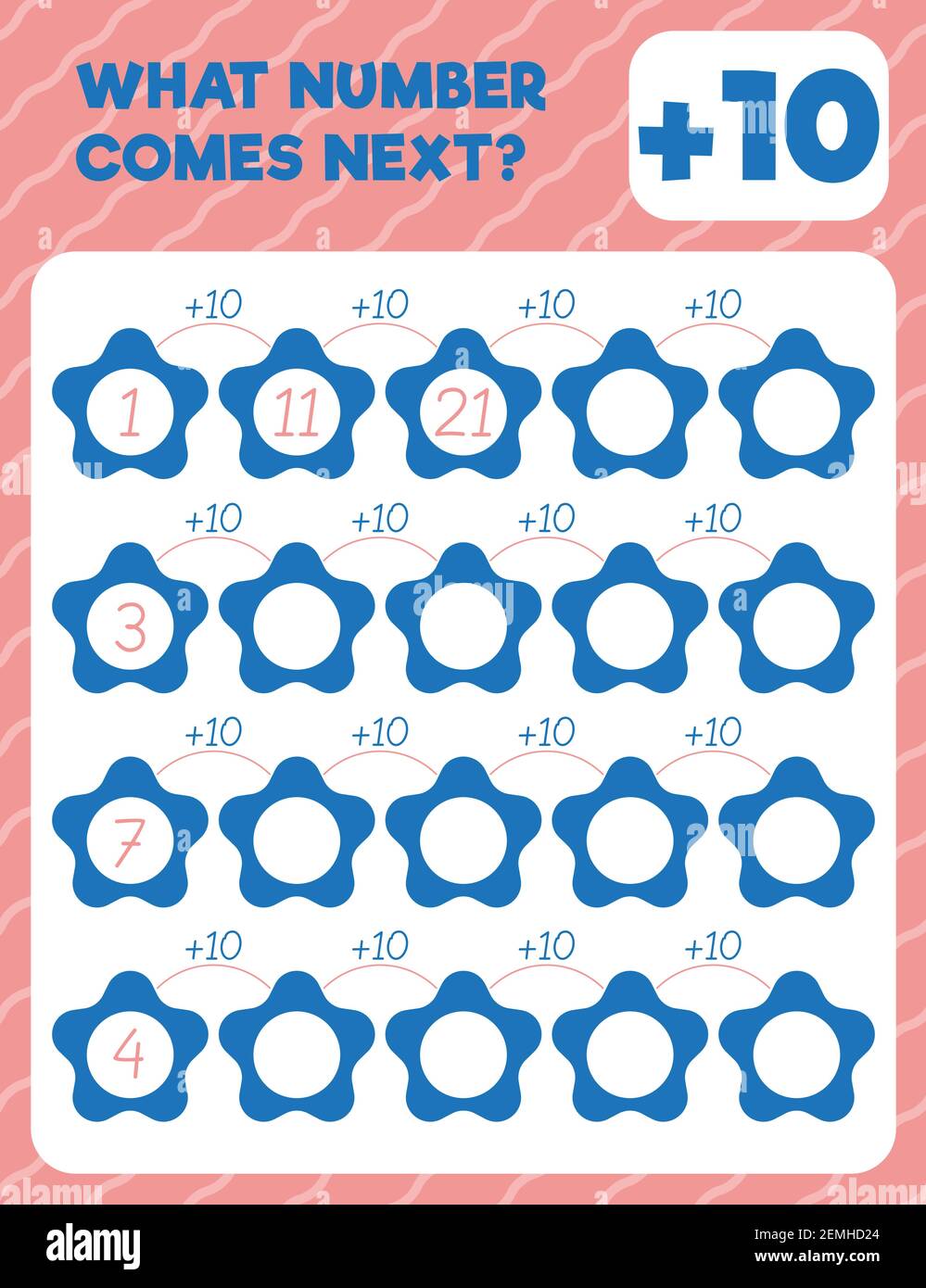 Math worksheet practice print page. What number comes next? Addition ...